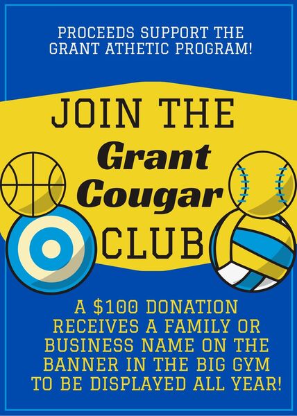 Support the Grant Sports Boosters! | Grant School